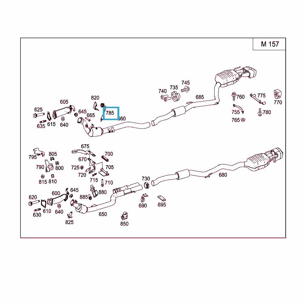 Лямбда-зонды Мерседес G-klasse AMG