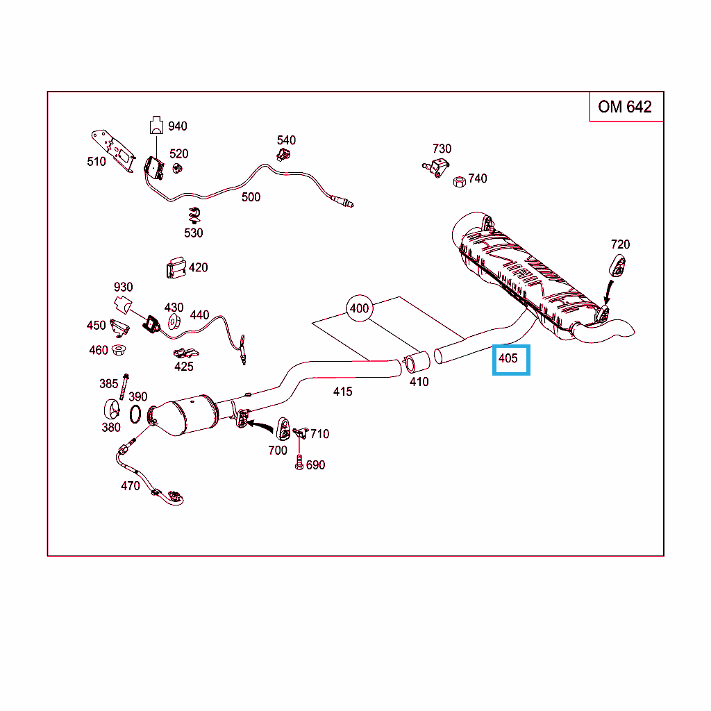 Глушители Мерседес GLS-klasse