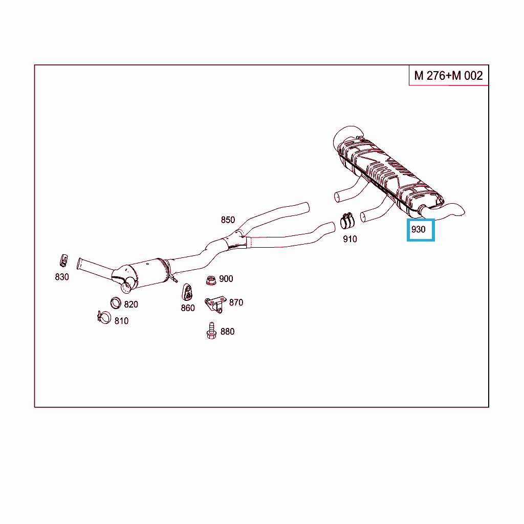 Глушители Мерседес GLS-klasse