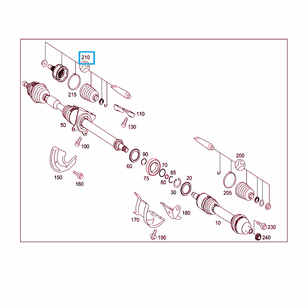 ШРУС Мерседес