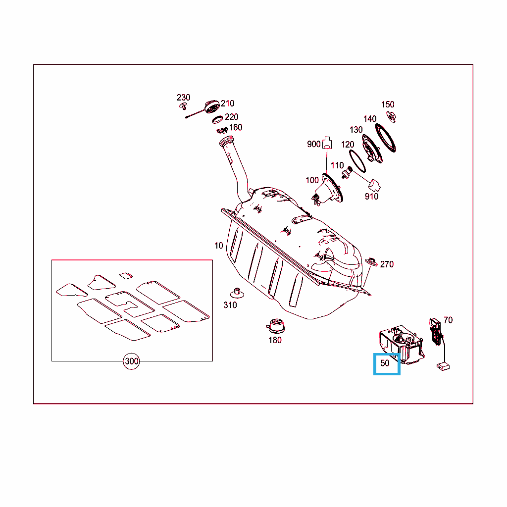 Топливные насосы Мерседес SLK-klasse