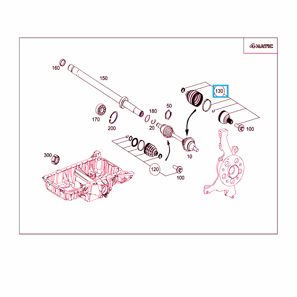 Запчасти подвески Мерседес E-klasse