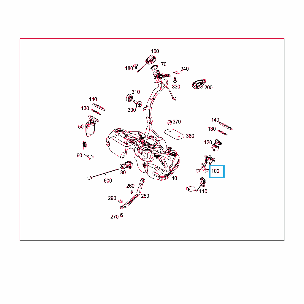 Топливные насосы Мерседес C-klasse