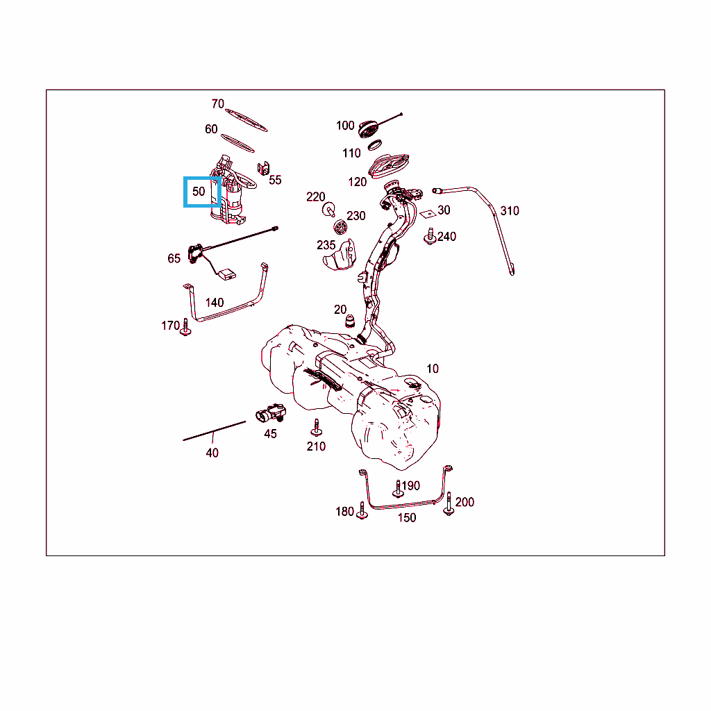 Топливные насосы Мерседес C-klasse AMG
