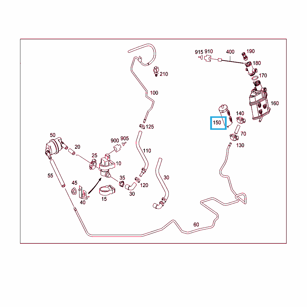Фильтры топливные Мерседес