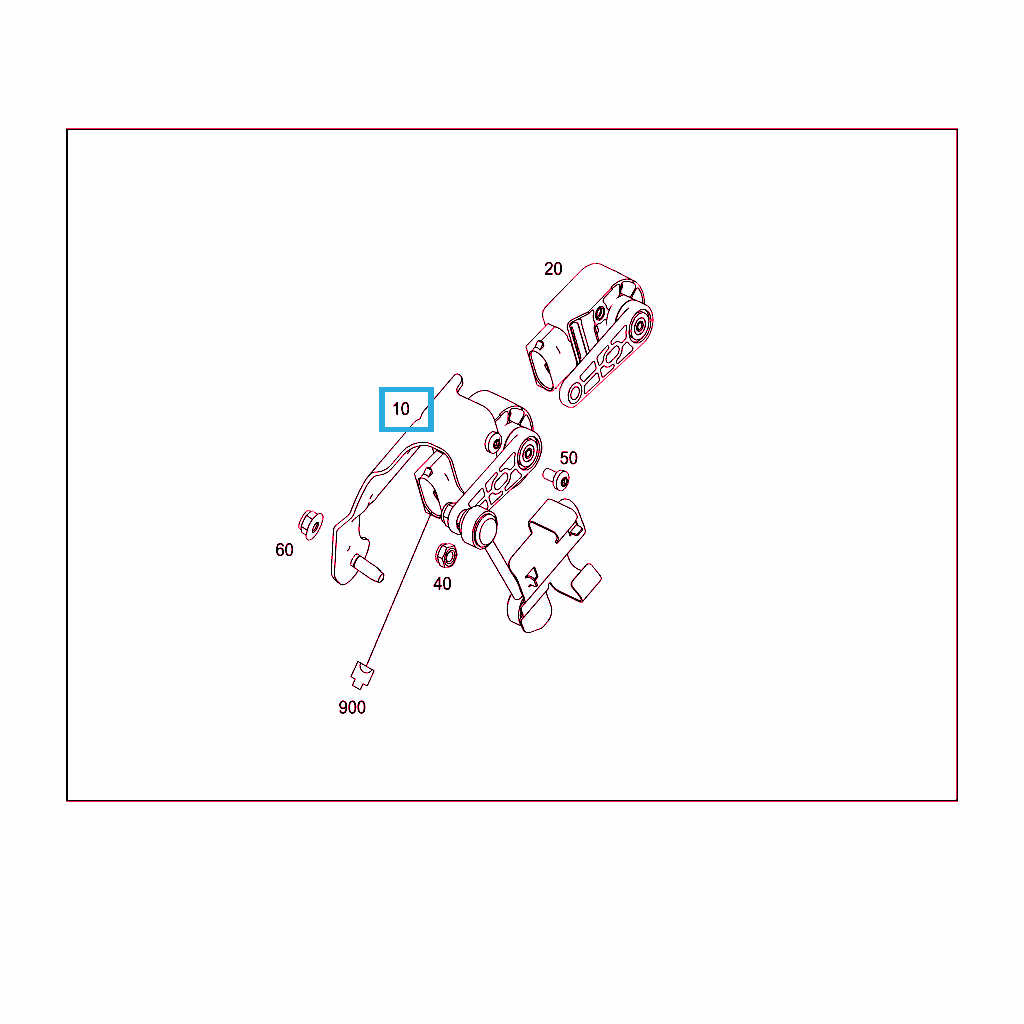 Датчики корректора фар Мерседес