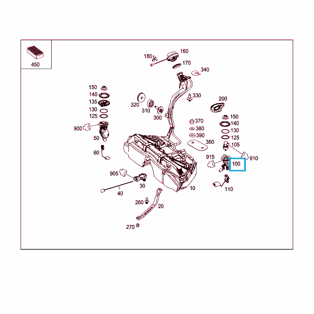 Топливные насосы Мерседес E-klasse AMG