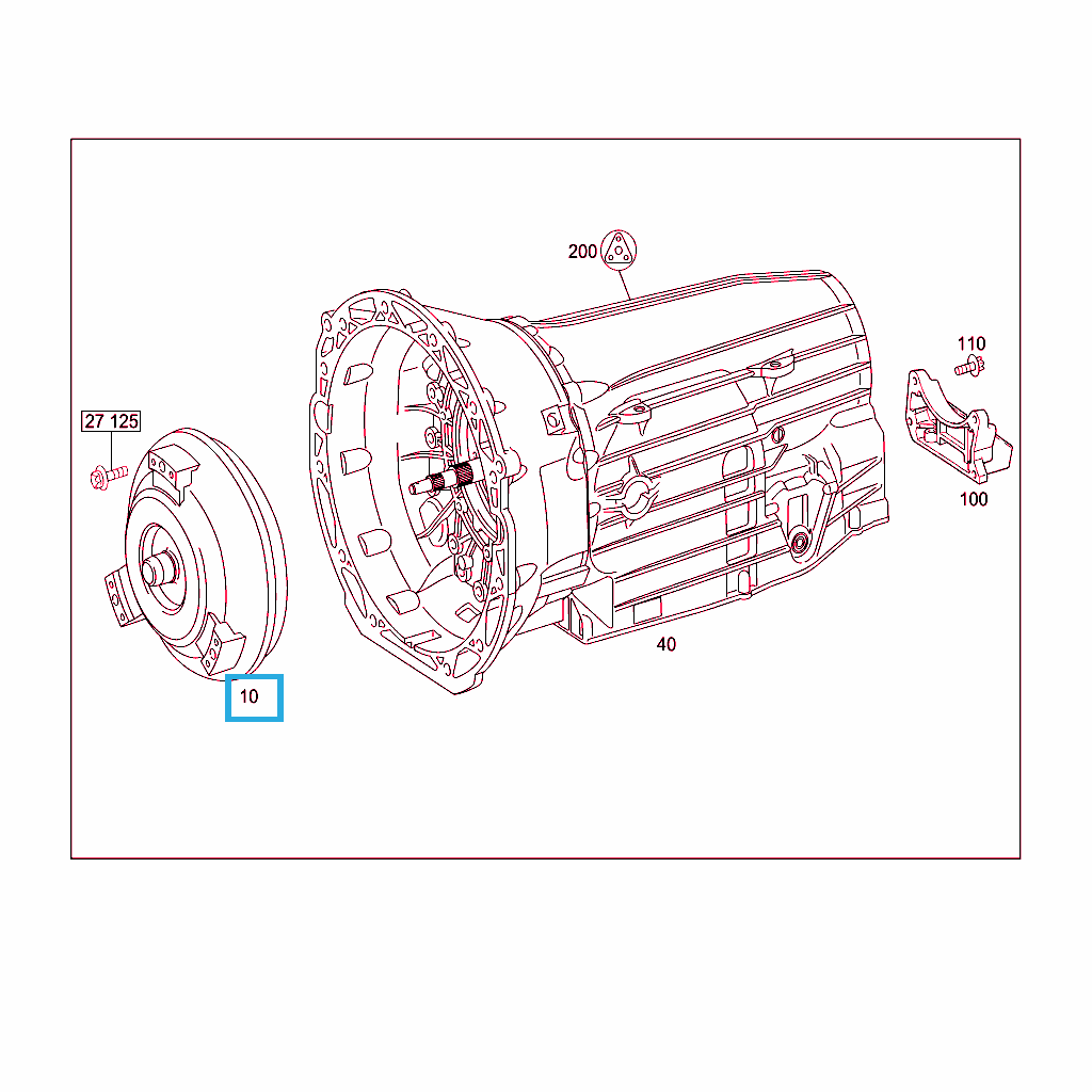 Гидротрансформаторы Мерседес 5.5/557 7AMT 4D AWD