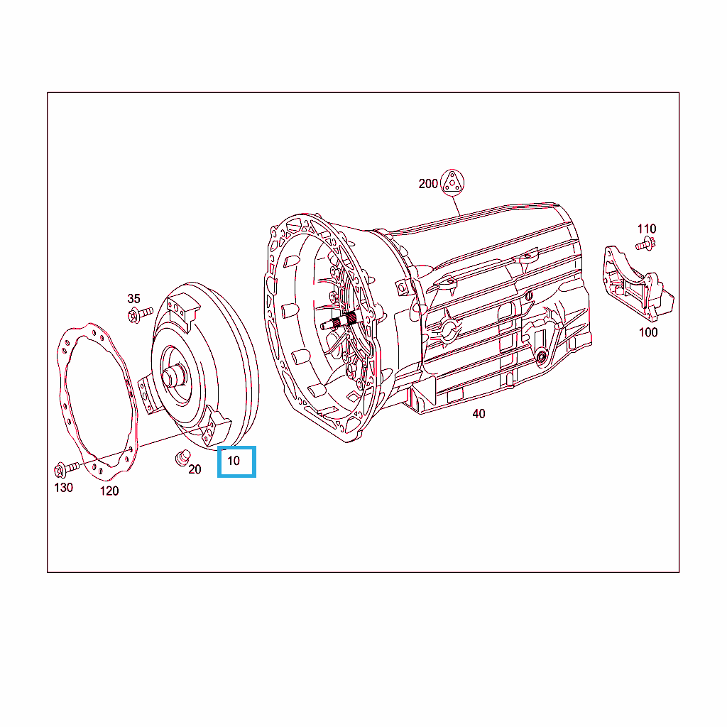 Гидротрансформаторы Мерседес