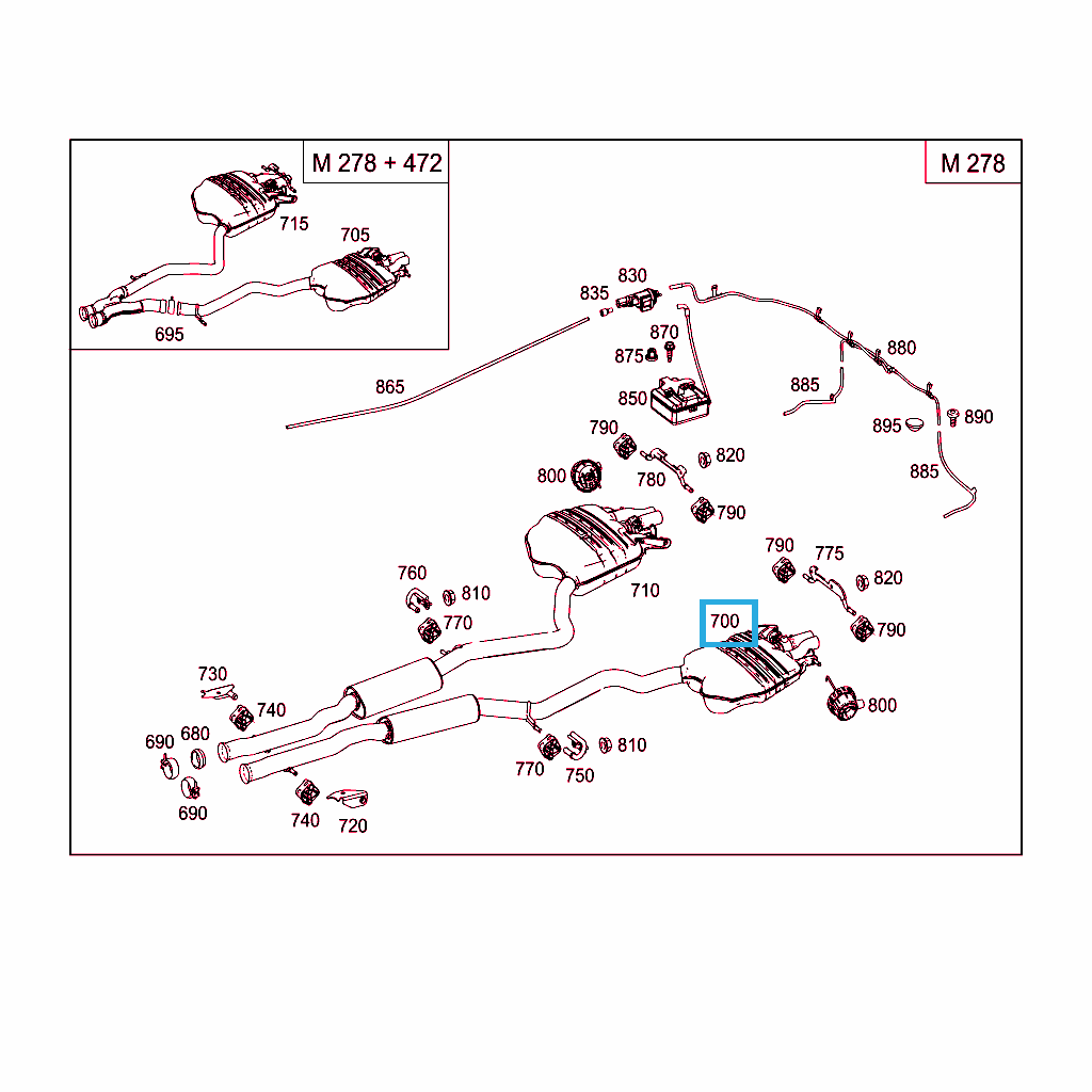 Глушители Мерседес S-klasse