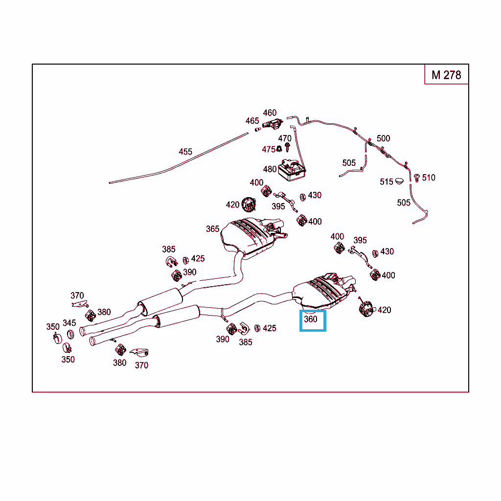 Глушители Мерседес S-klasse Maybach