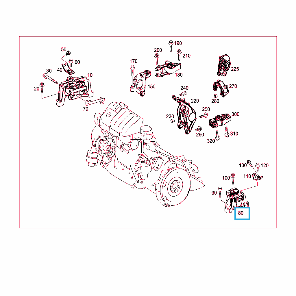 Запчасти кузова Мерседес B-klasse W246