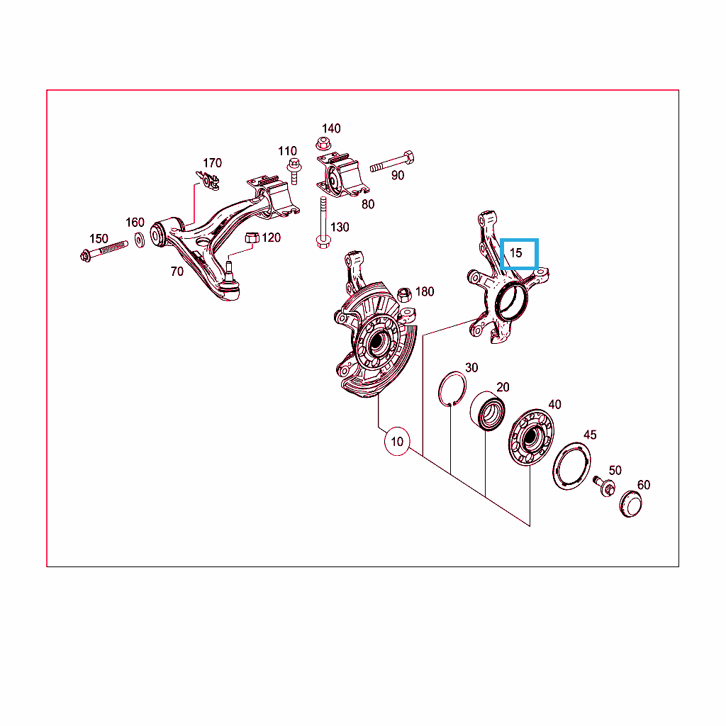 Подвеска Мерседес