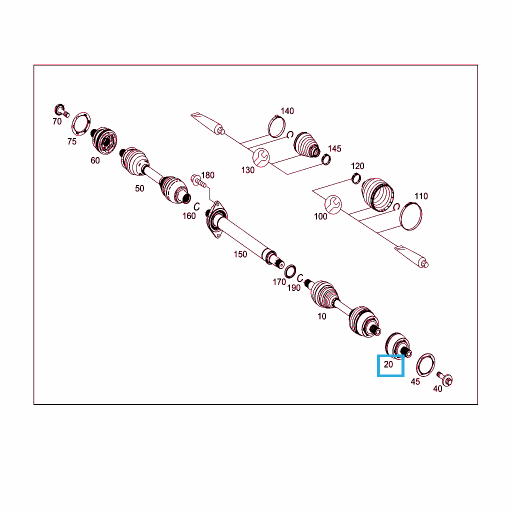 ШРУС Мерседес