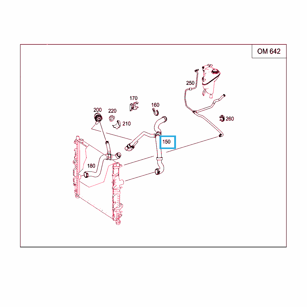 Трубки и шланги Мерседес R-klasse