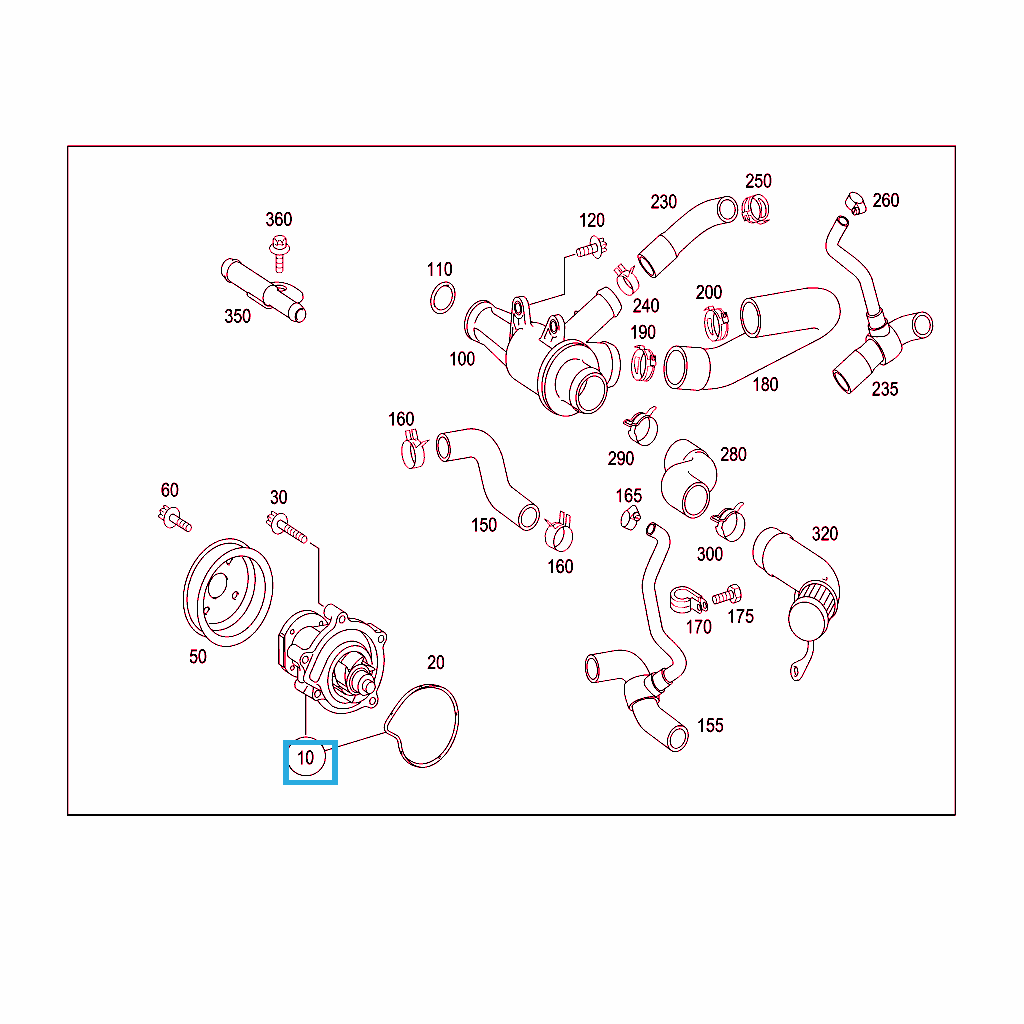 Запчасти двигателя Мерседес A-klasse W169