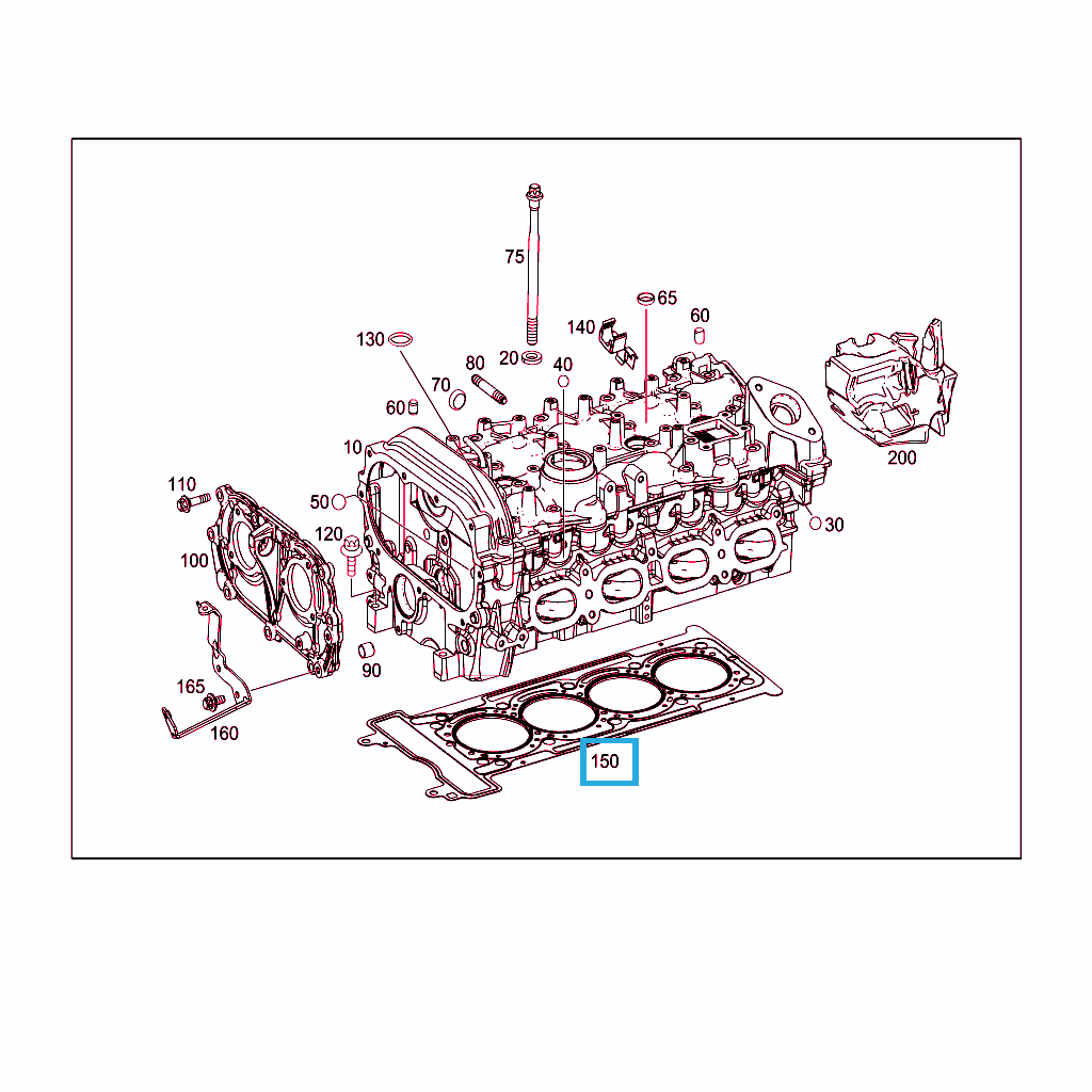 Прокладки Мерседес SLK-klasse