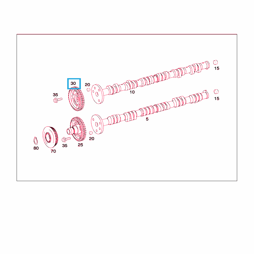 Фазорегуляторы Мерседес