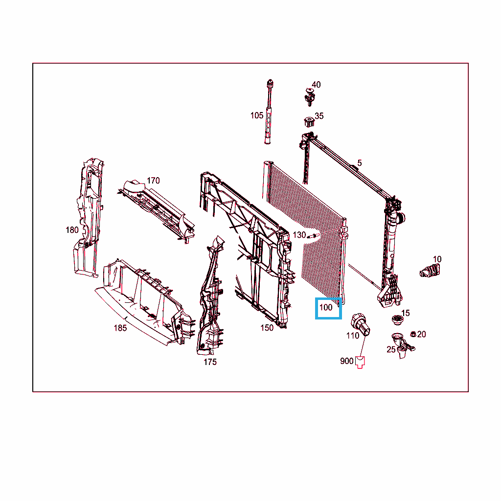 Запчасти двигателя Мерседес 2.1D/190 7AT 5D RWD LUXUSKOMBI