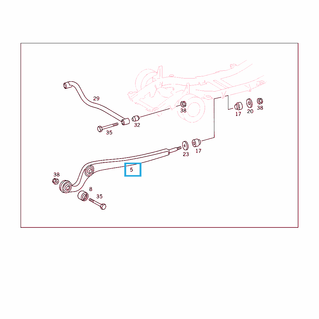 Рычаги Мерседес G-klasse