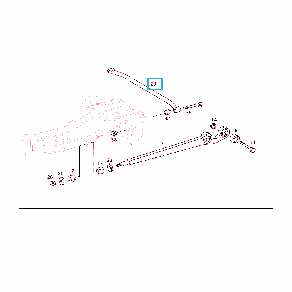 Рычаги Мерседес G-klasse