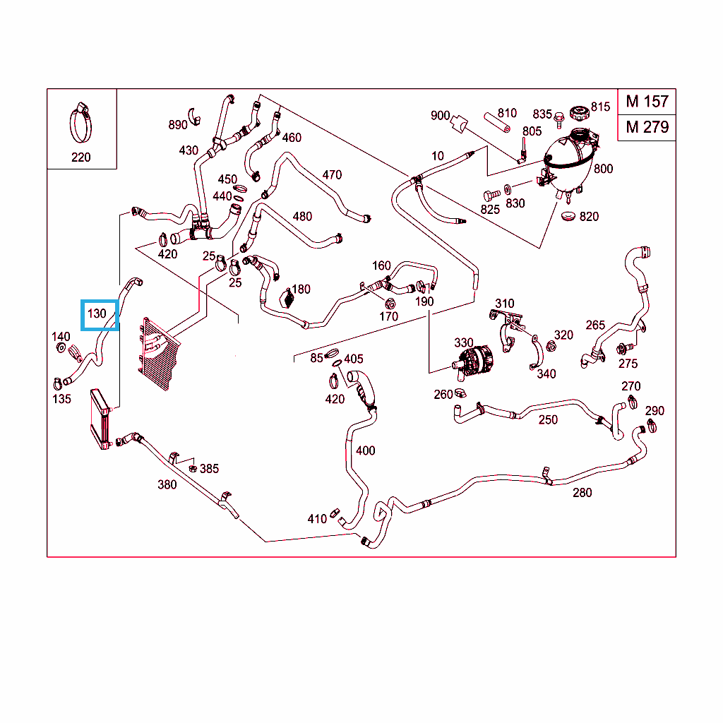 Трубки и шланги Мерседес G-klasse AMG